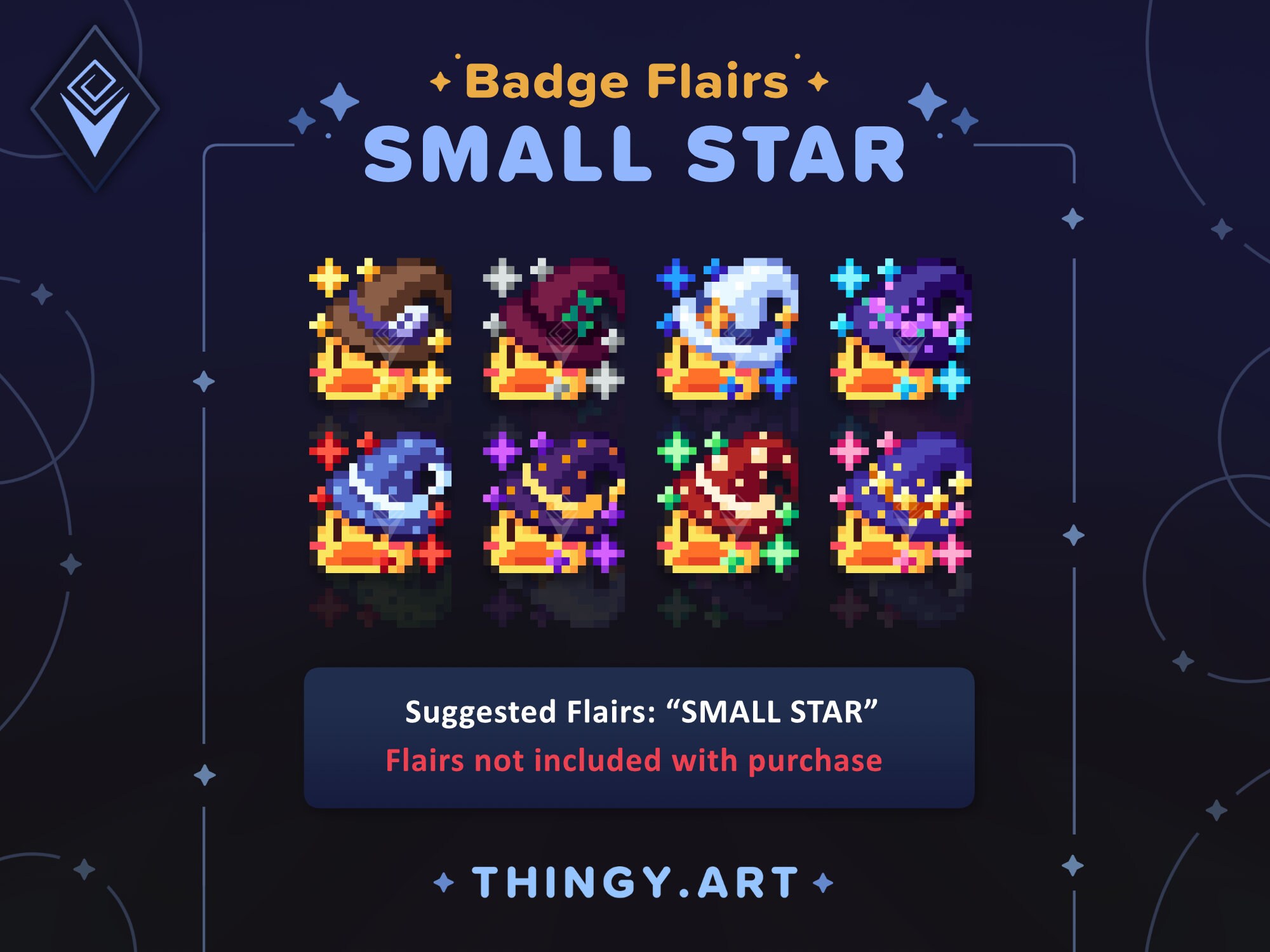 Magic Duck Badges Stream Badges for Twitch / Youtube / Discord || Bit ...