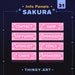 Sakura Panels Pack || Twitch Graphics || Twitch Panels - Etsy
