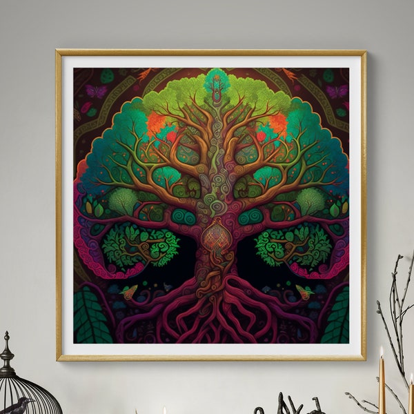 Tree of Life Print - Etsy