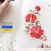 Coloring Page With Petrykivka Painting | Pre-designed Pattern ...