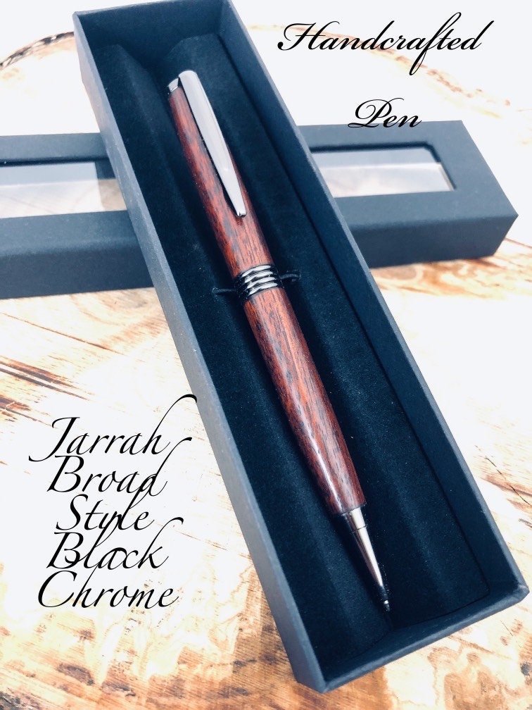 Hand Crafted Wooden Ballpoint Pen Made From Re-claimed Timber. Made in ...