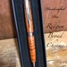 Hand Crafted Wooden Ballpoint Pen Made From Re-claimed Timber. Made in ...