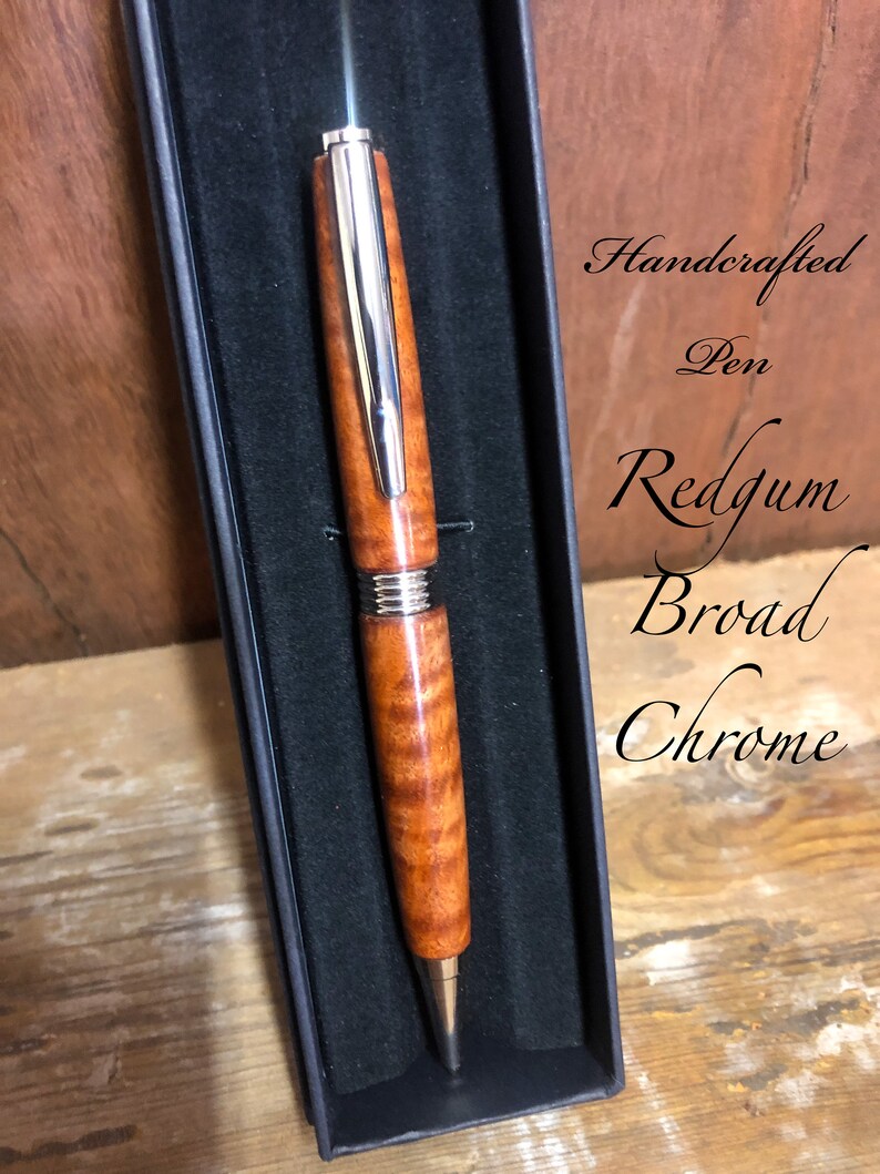 Hand Crafted Wooden Ballpoint Pen Made From Re-claimed Timber. Made in ...
