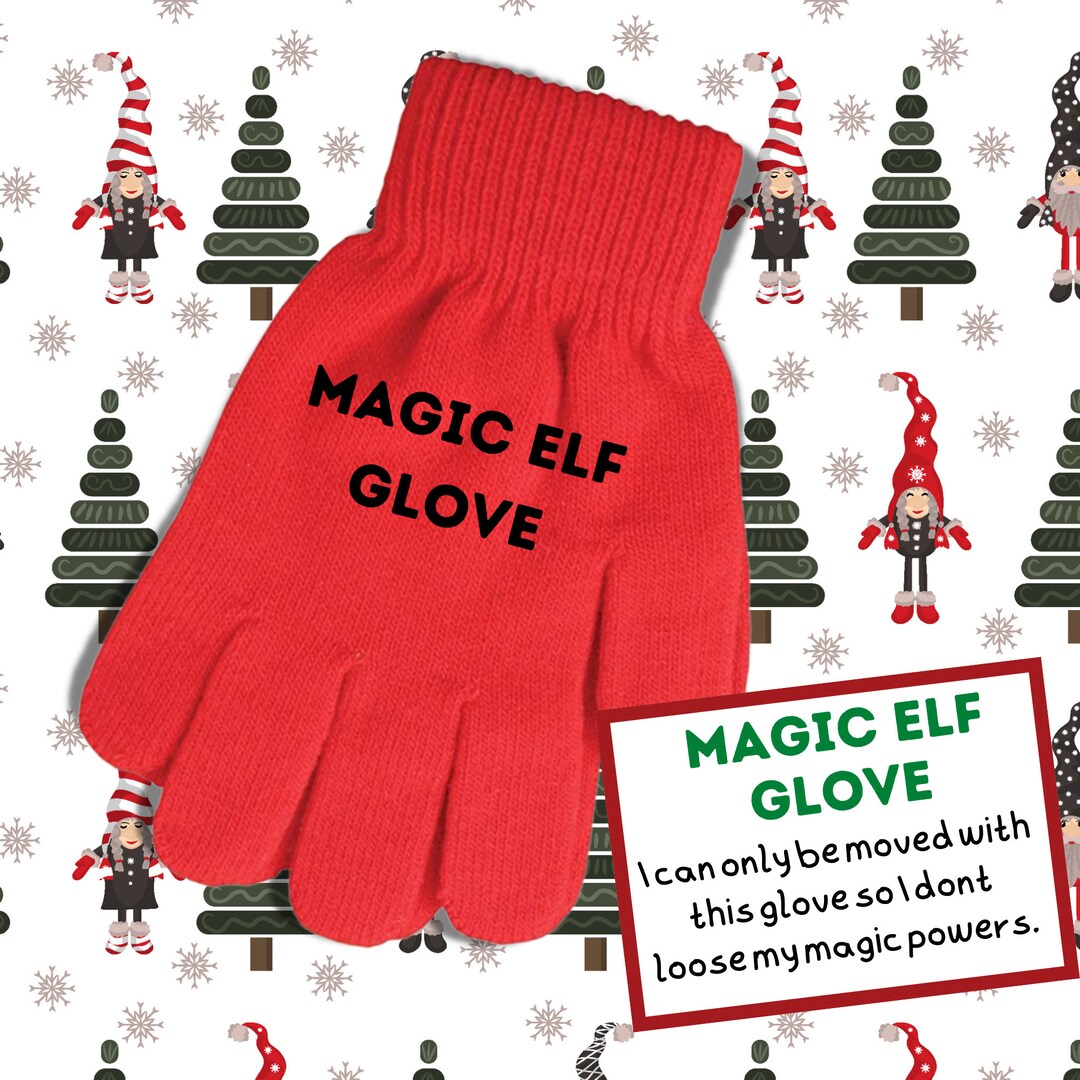 Magic Elf Glove, Moving Elf Glove, Elf Shenanigans, Elf - Etsy