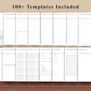 Teacher Digital Planner for Goodnotes, Academic Planner, Lesson Planner ...