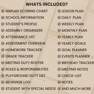 Teacher Digital Planner for Goodnotes, Academic Planner, Lesson Planner ...