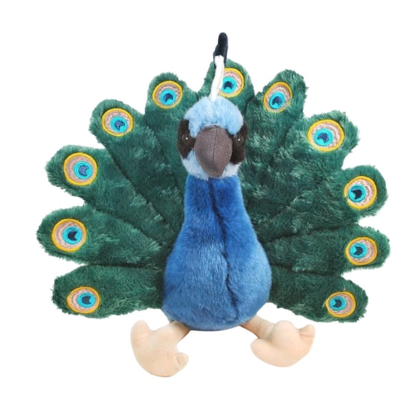 Peacock Stuffed Toy - Etsy