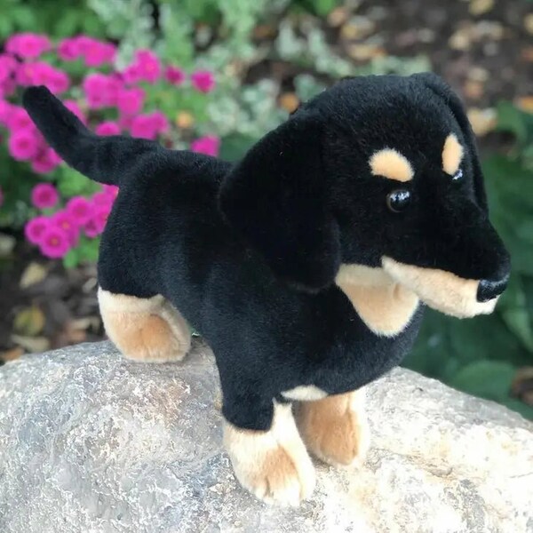 Stuffed Dachshund - Etsy