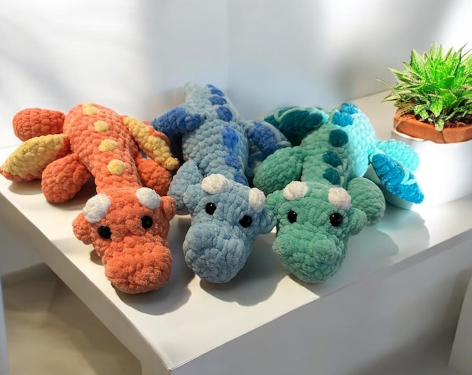 Snuggly Dragon - Etsy