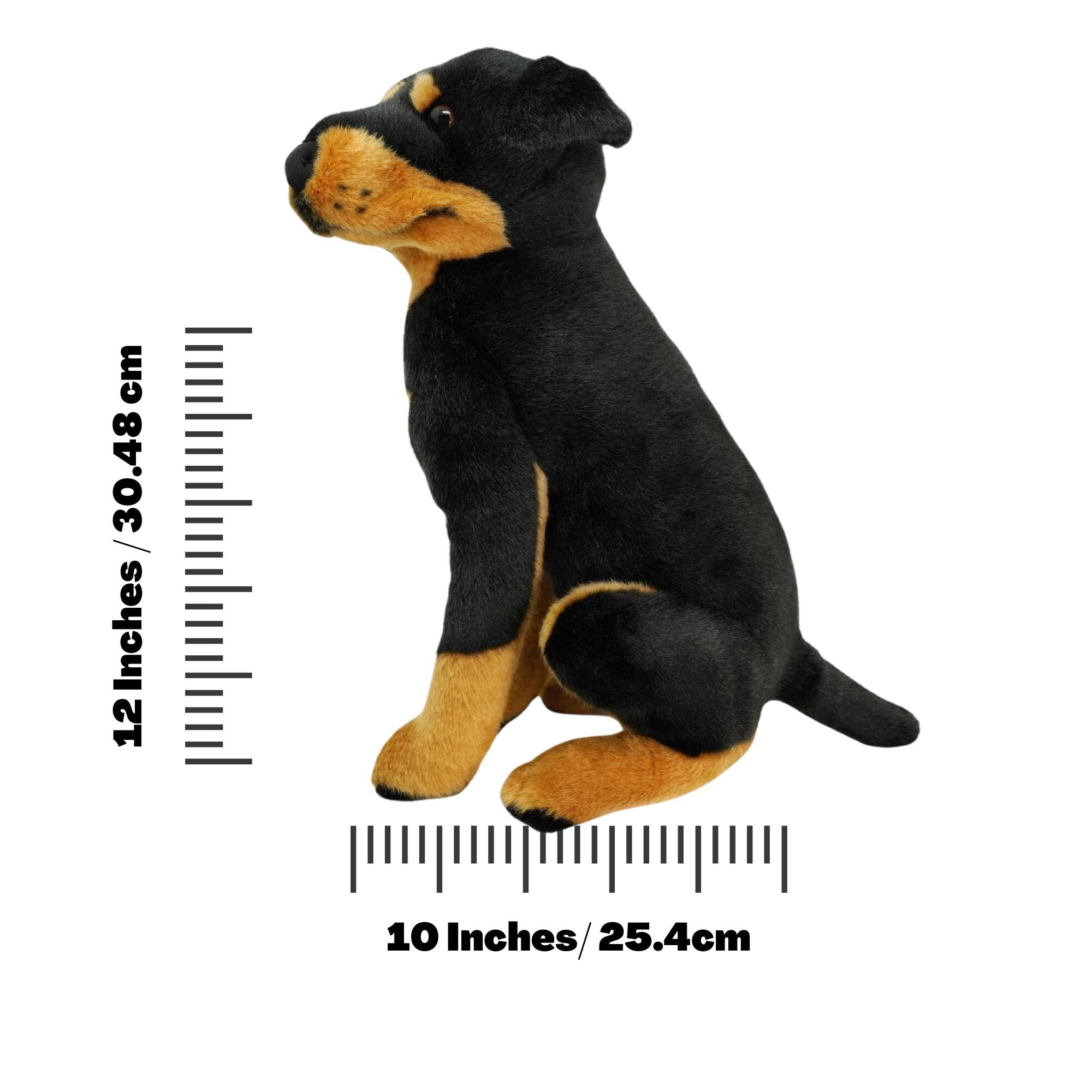 Rottweiler Stuffed Animal, Personalized Plushie for Her, Personalized ...