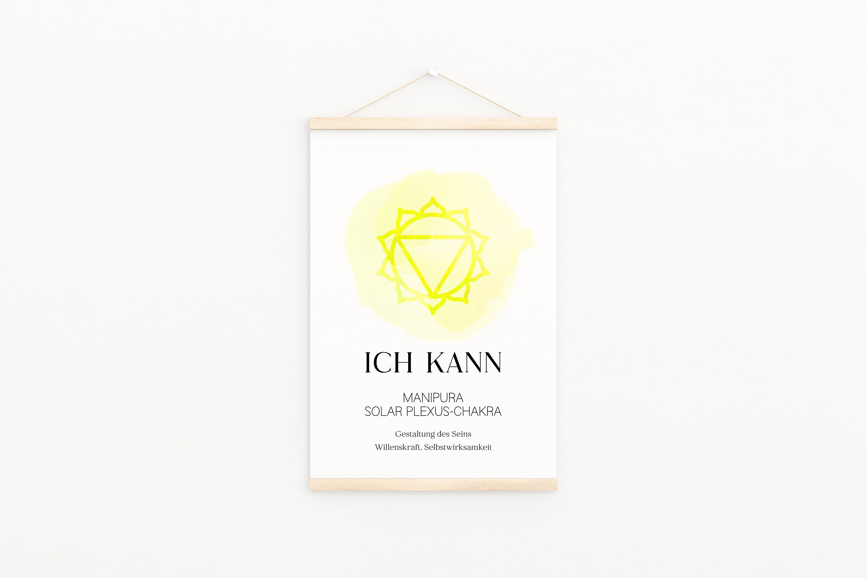 Chakra Posterset, Posterwand Chakra Symbole Set, Chakra Print Set ...