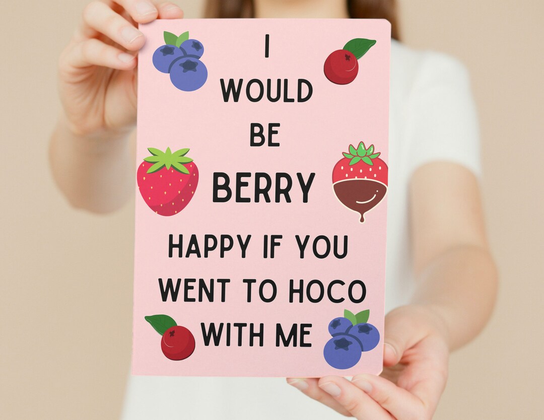 Homecoming Invite Idea || Printable Hoco Dance Invite Poster - Etsy