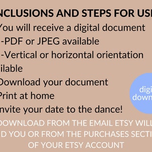 Homecoming Invite Idea PRINTABLE Homecoming Proposal Poster - Etsy