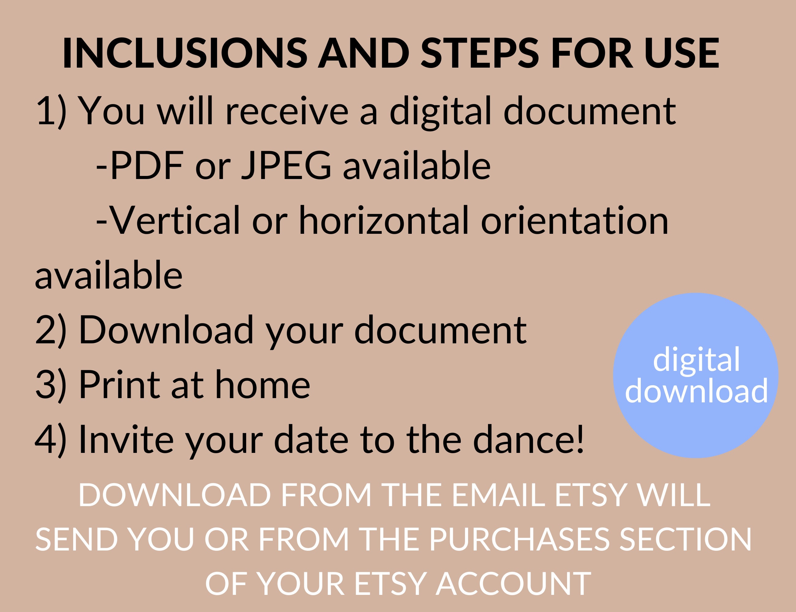 Homecoming Invite Idea || PRINTABLE Homecoming Proposal Poster - Etsy
