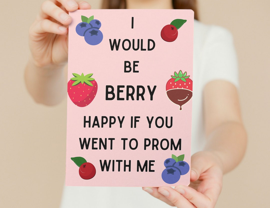 Promposal | Prom Invite Idea | Printable Prom Poster - Etsy
