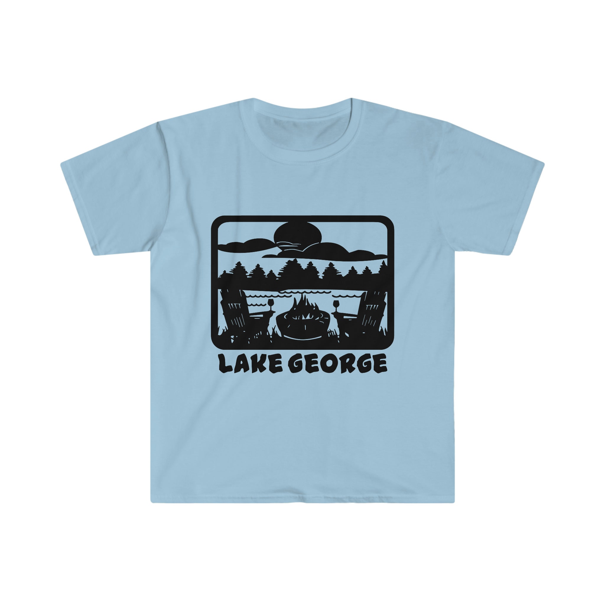 Camp Lake George Tee Shirt - Lake George Tee Shirts - NY Lakes - Etsy