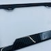 100% Real Carbon Fiber License Plate Frame With Customization! - Etsy