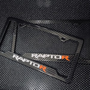 100% Real Carbon Fiber License Plate Frame With Customization! - Etsy