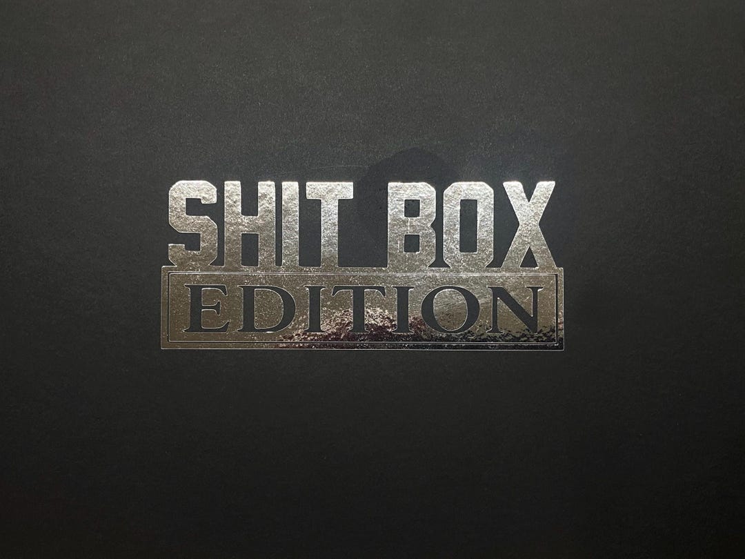 Shitbox Edition Decal - Etsy