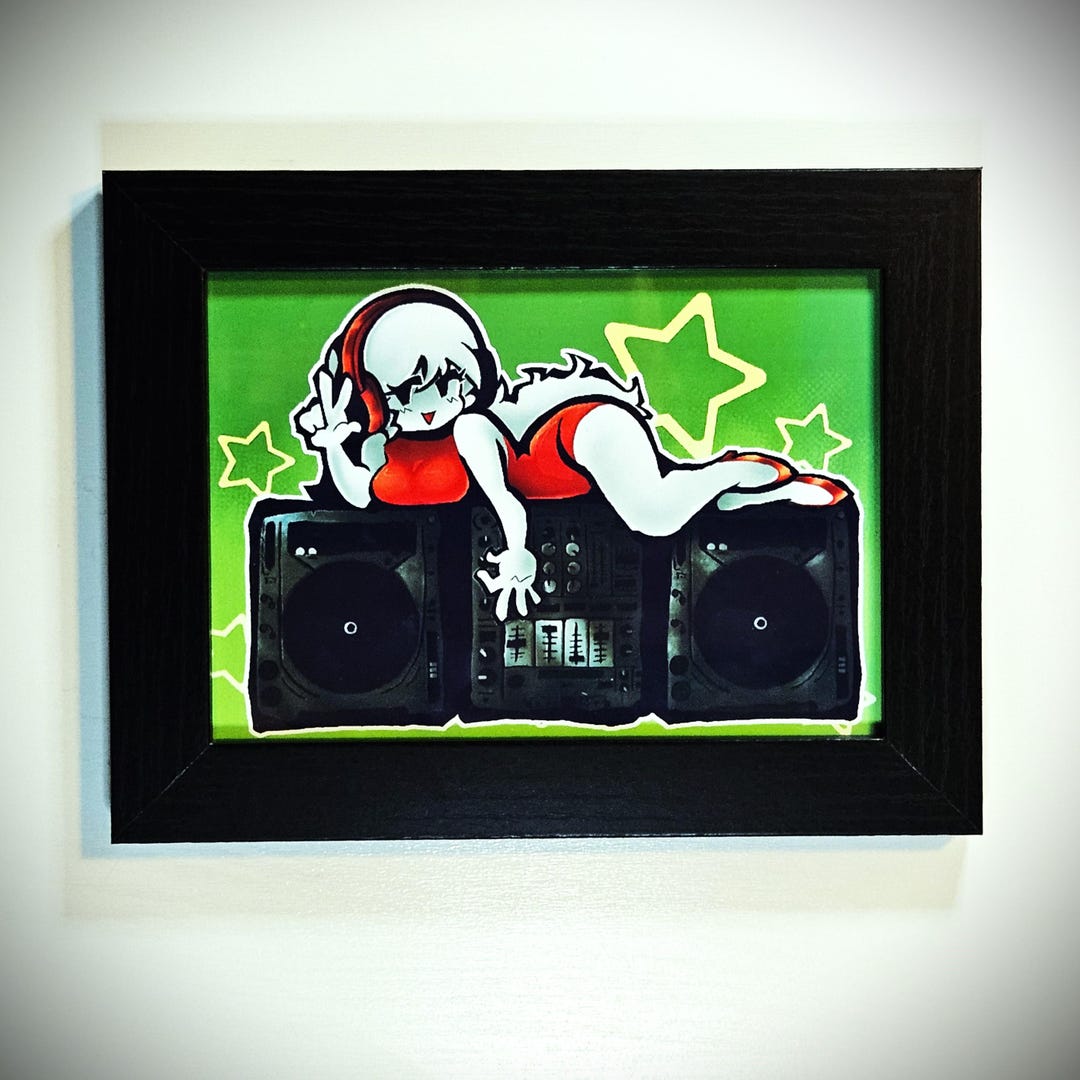 FNF Gf/girlfriend | Speaker Wife | Glossy 5x7/8.5x11 Print - Etsy