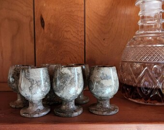Stone Shot Glasses - Etsy
