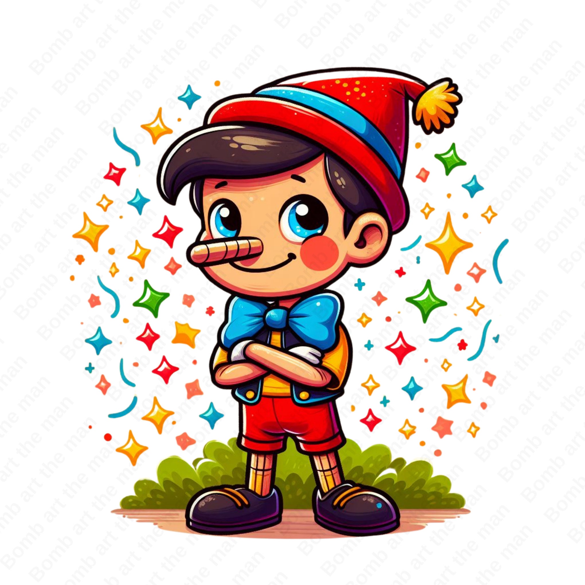 Cute Pinocchio Clipart, Pinocchio Png, Cute Fairytale Character ...