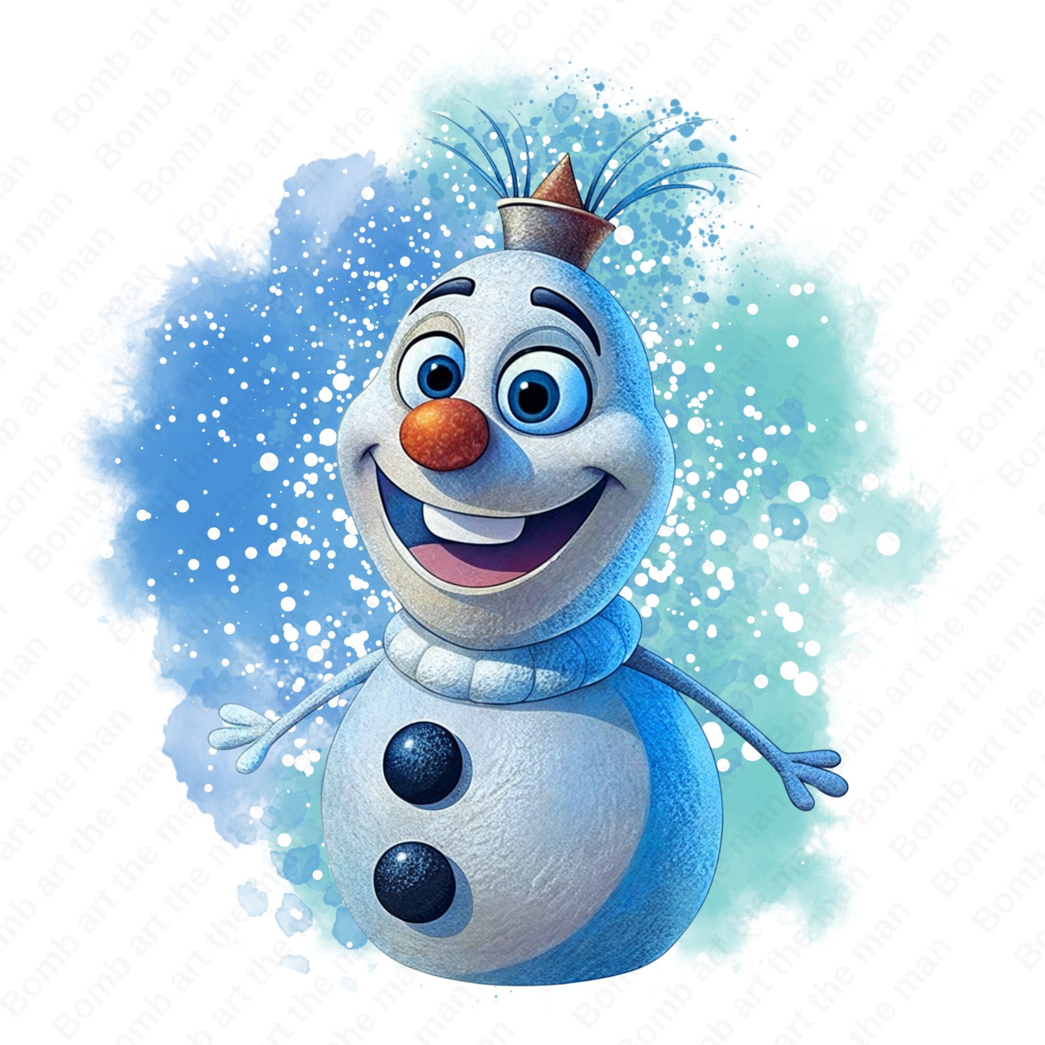 Frozen Olaf Png, Olaf Clipart, Frozen Character Png, Frozen Clipart - Etsy