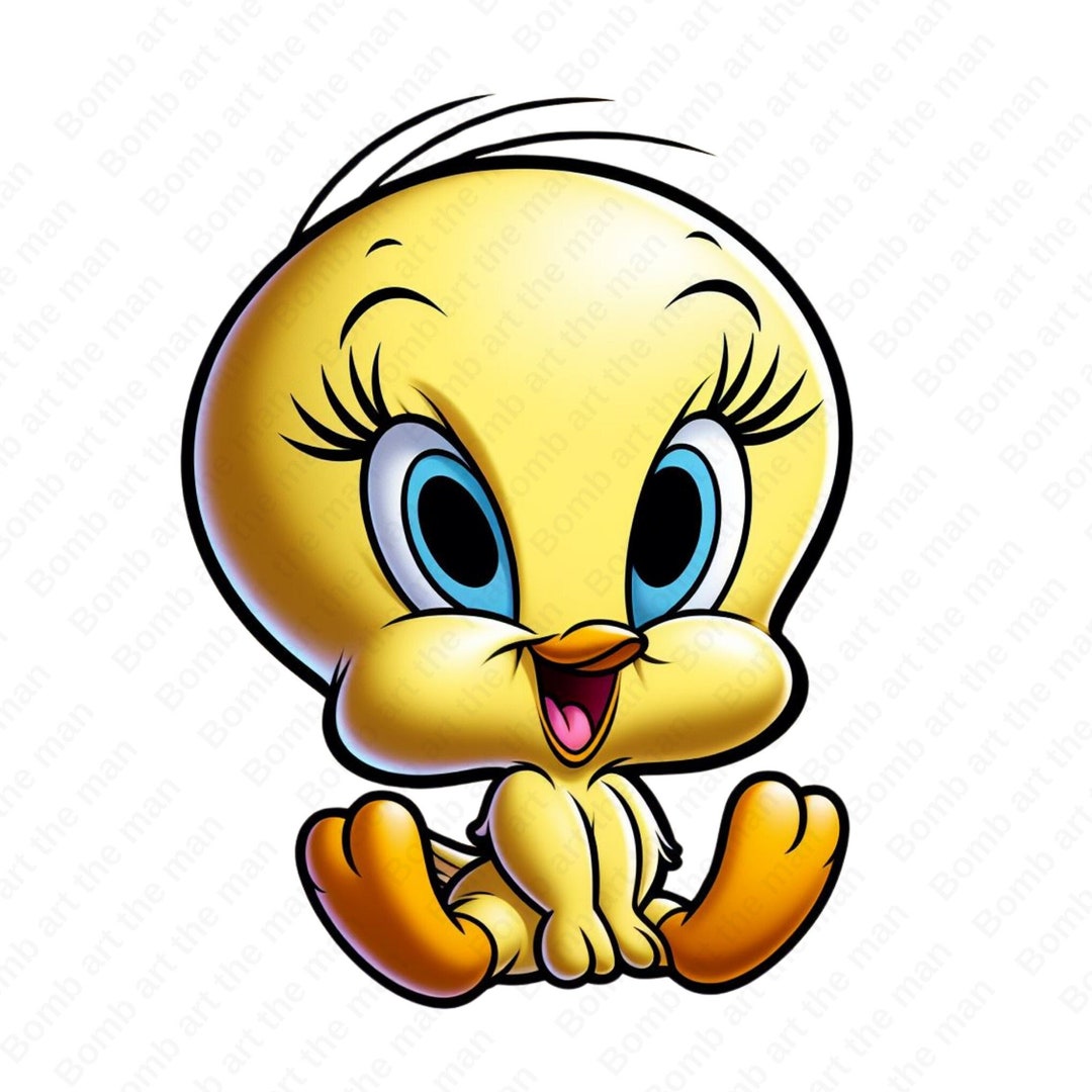 Tweety Png, Cute Tweety Clipart, Cartoon Character, Transparent Image ...