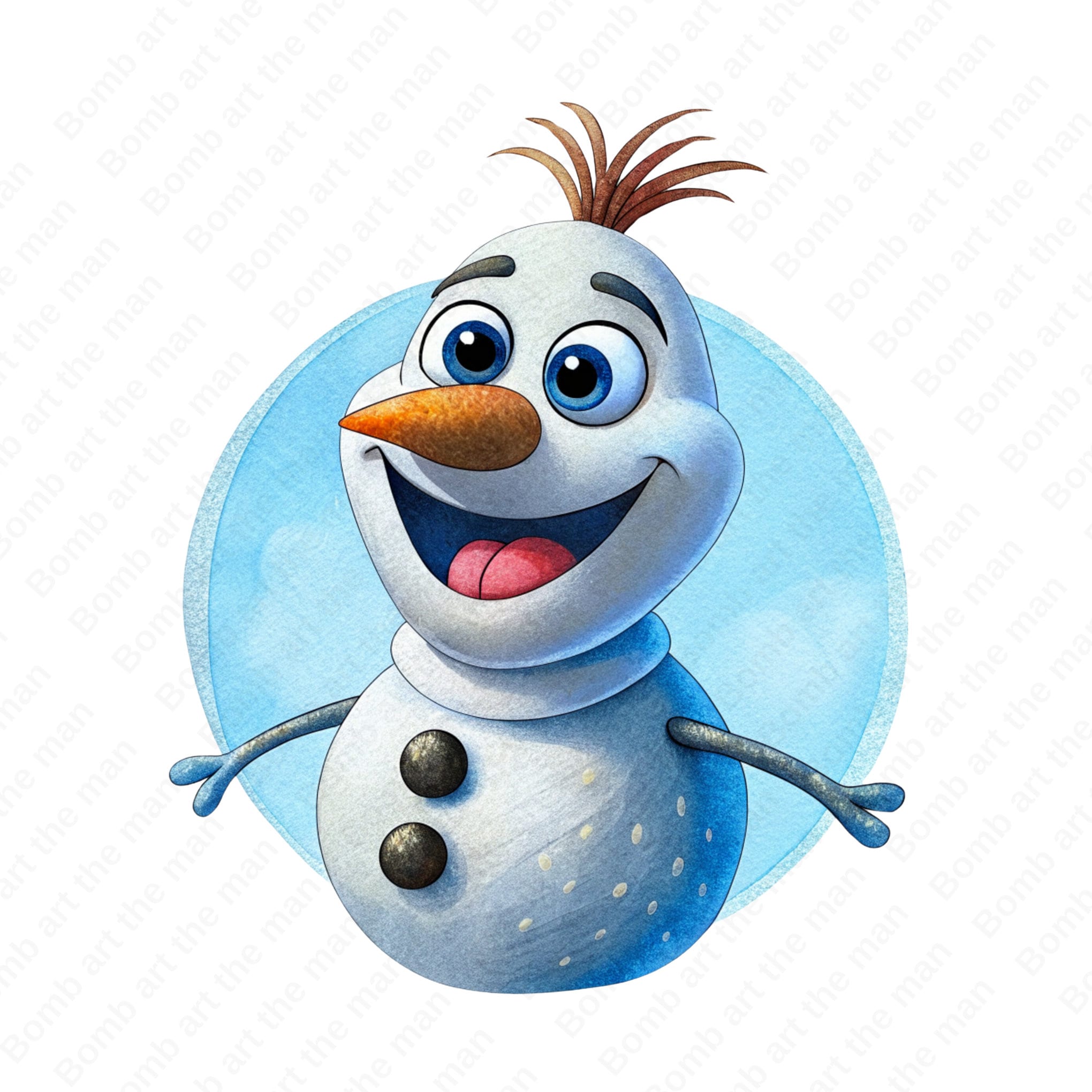 Frozen Olaf Png, Olaf Clipart, Frozen Character Png, Frozen Clipart - Etsy