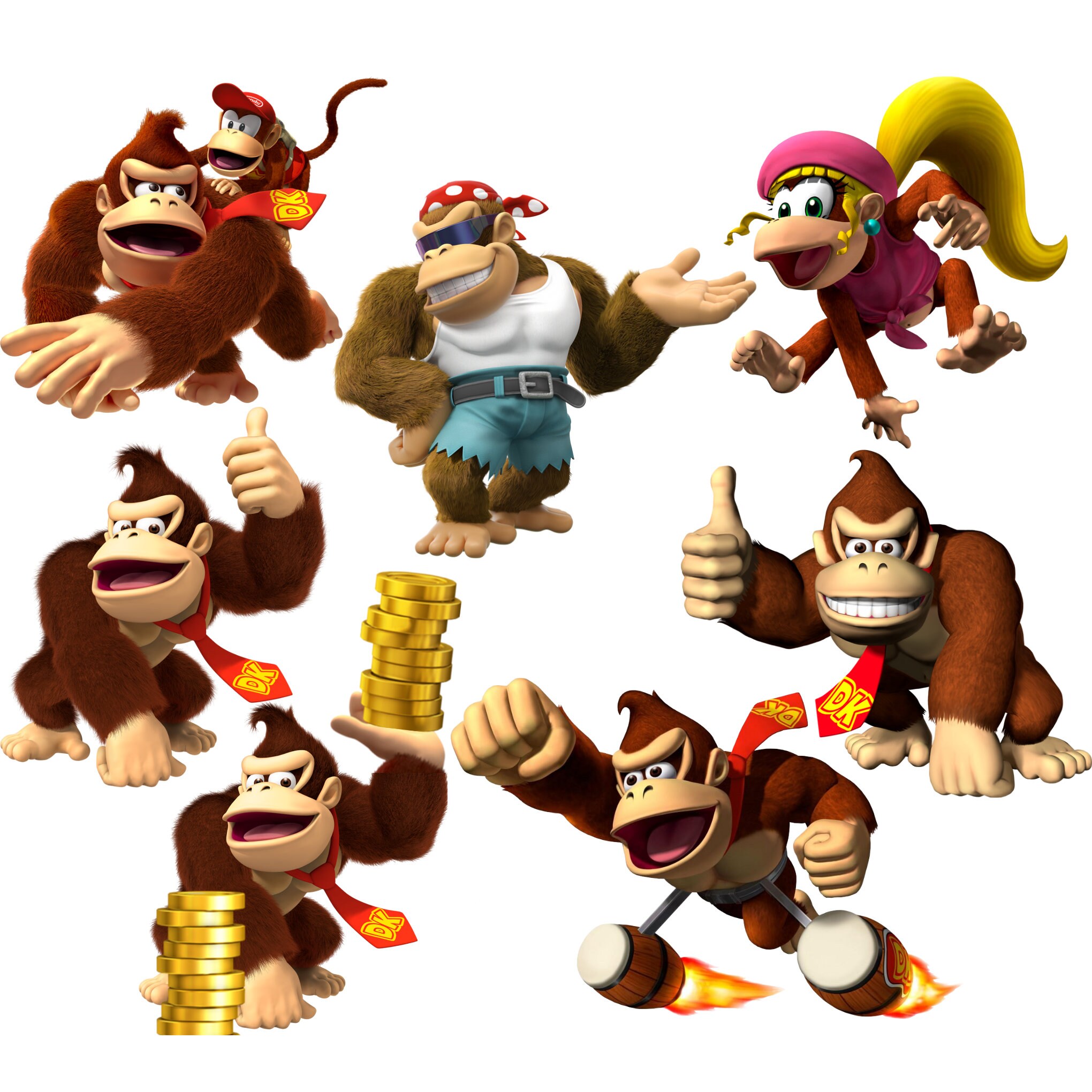 Donkey Kong Family