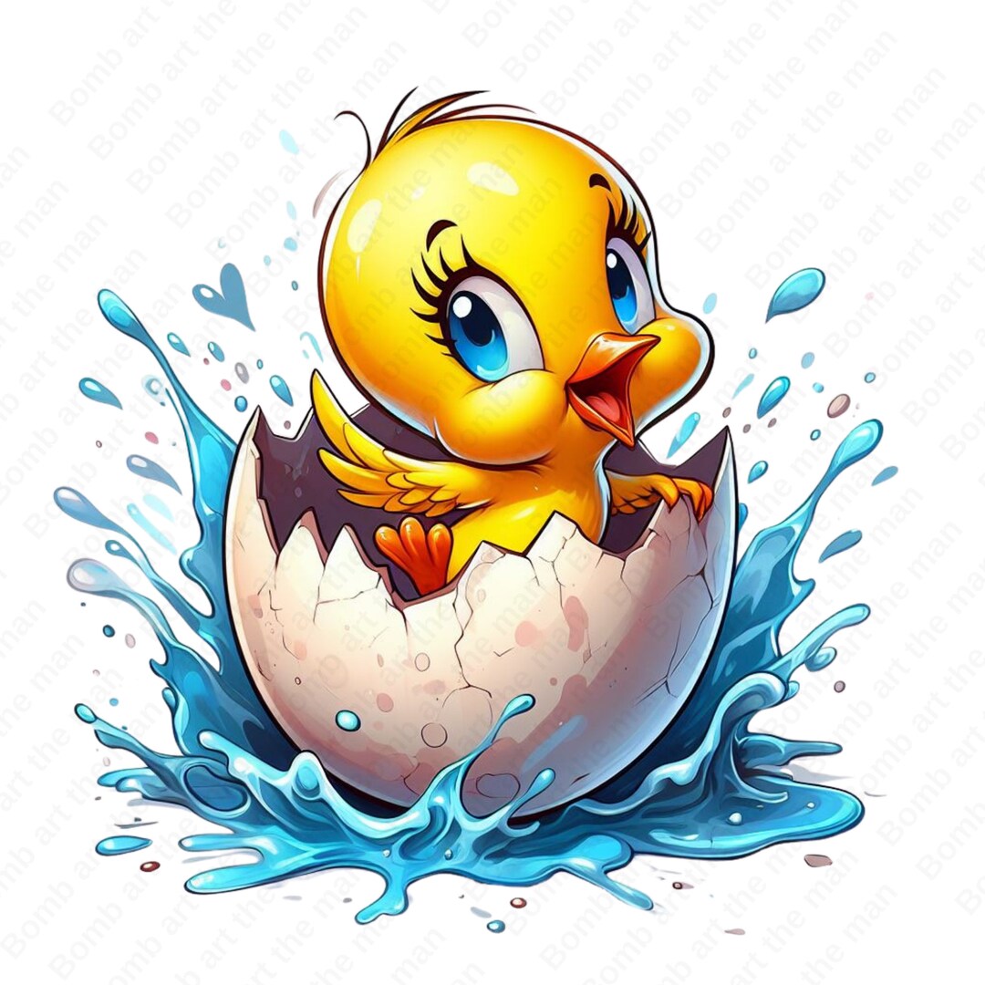Tweety Egg Clipart, Cute Tweety Png, Easter Egg Clipart, Transparent ...