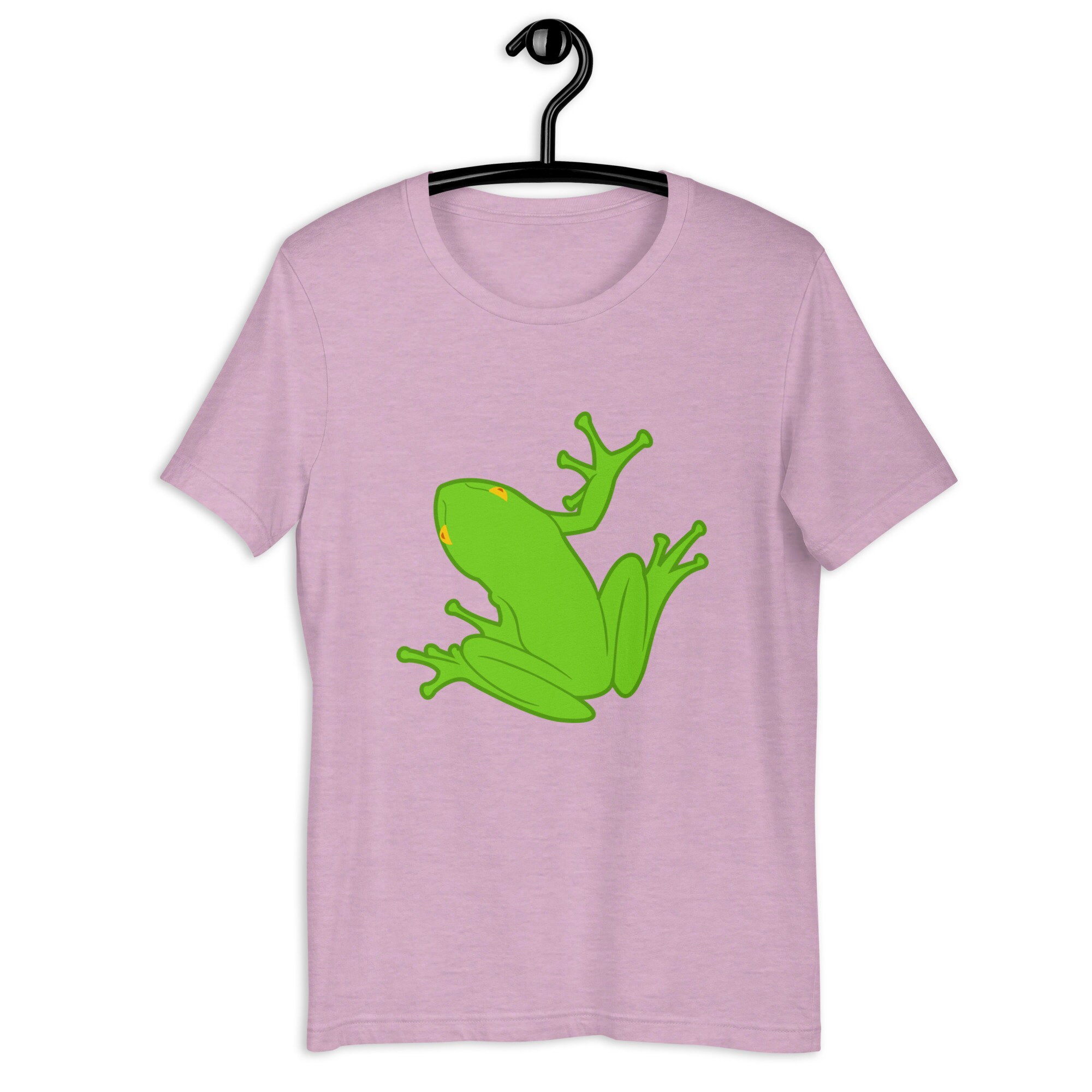 Retro Pet Frog T-shirt / Green Tree Frog Graphic Tee Shirt / Cute Frog ...