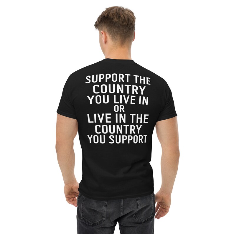 Support the Country You Live in or Live in the Country You Support T ...