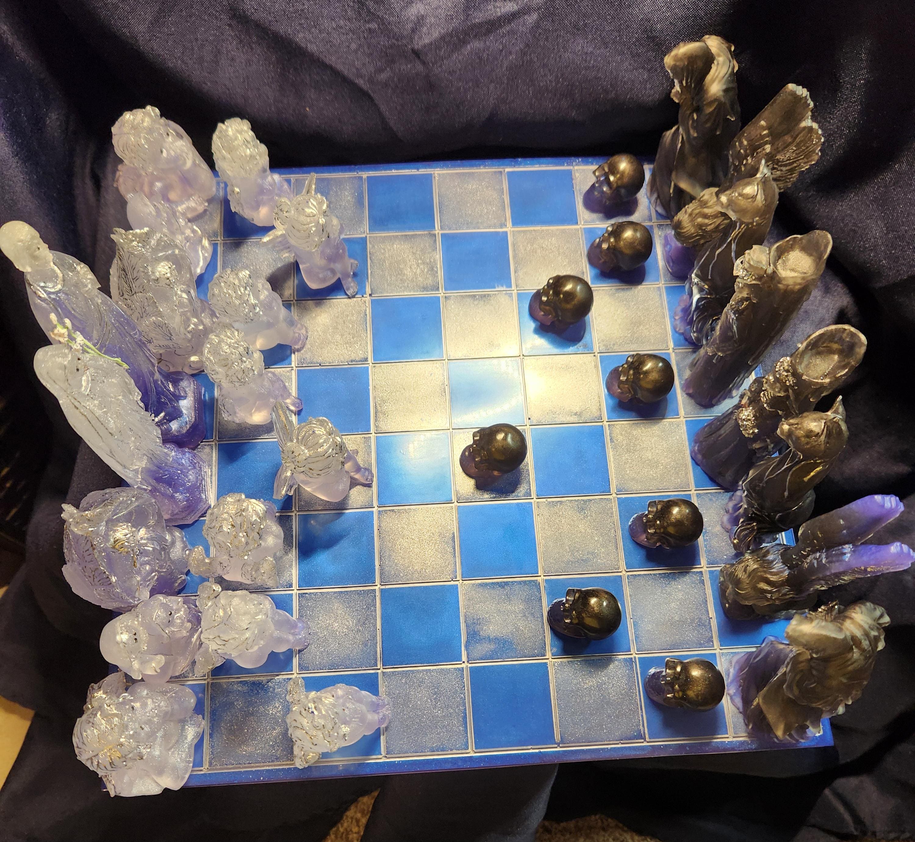 Good and Evil Chess Set - Etsy