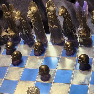 Good and Evil Chess Set - Etsy
