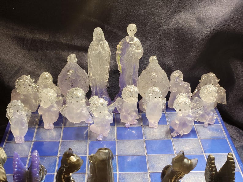 Good and Evil Chess Set - Etsy