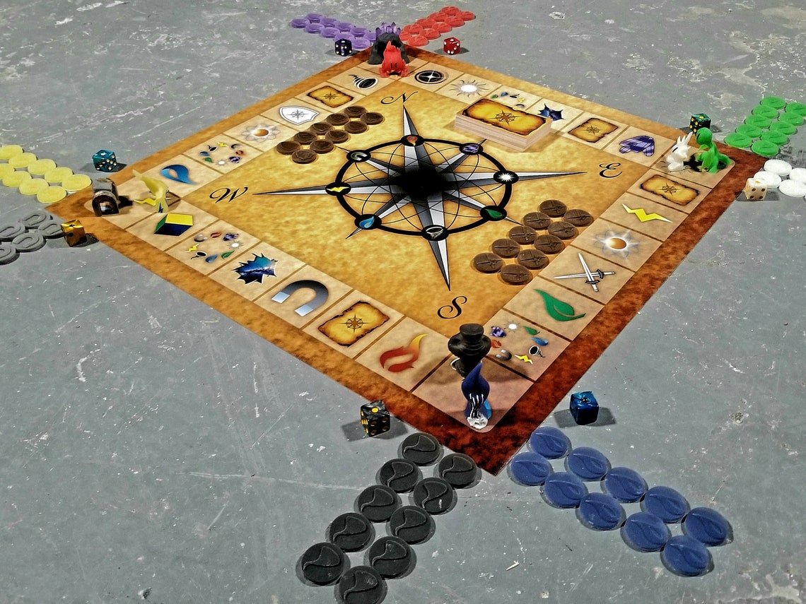 Element 8 Board Game Table Top Game Party Game Family - Etsy