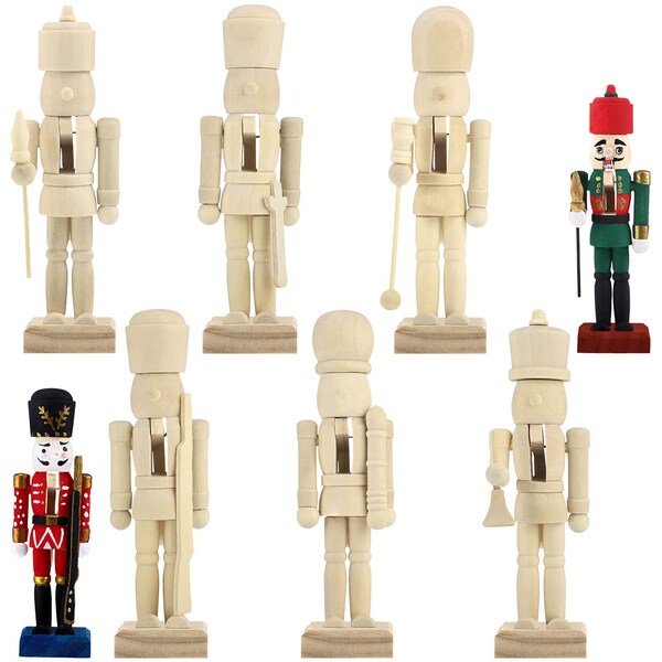 Unfinished Nutcrackers to Paint - Etsy