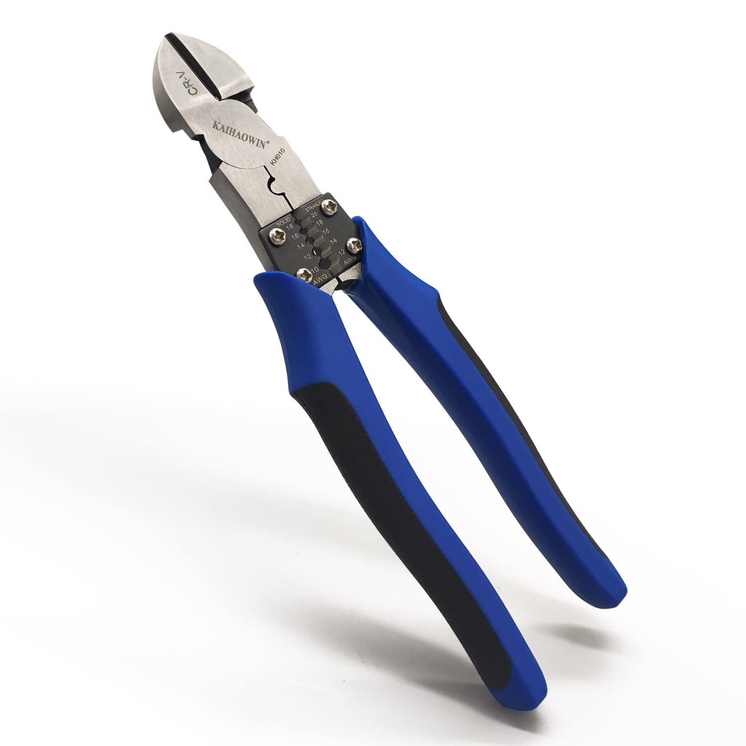 Heavy Duty Wire Cutter Wire Stripper Crimper-high Leverage With ...