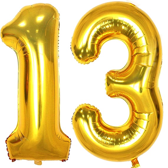 Where to get big number balloons store