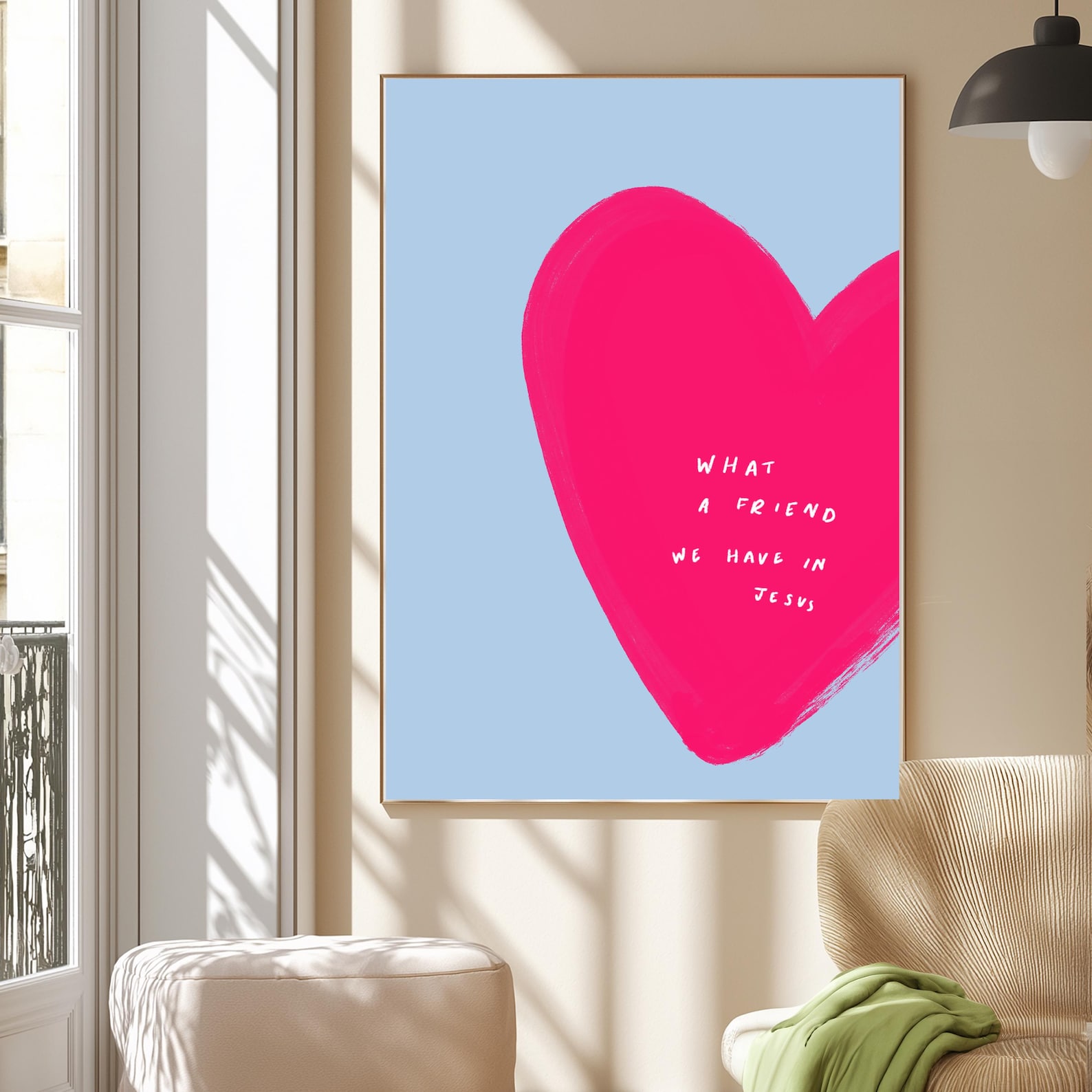 What a Friend We Have in Jesus Print | Christian Faith Wall Art ...