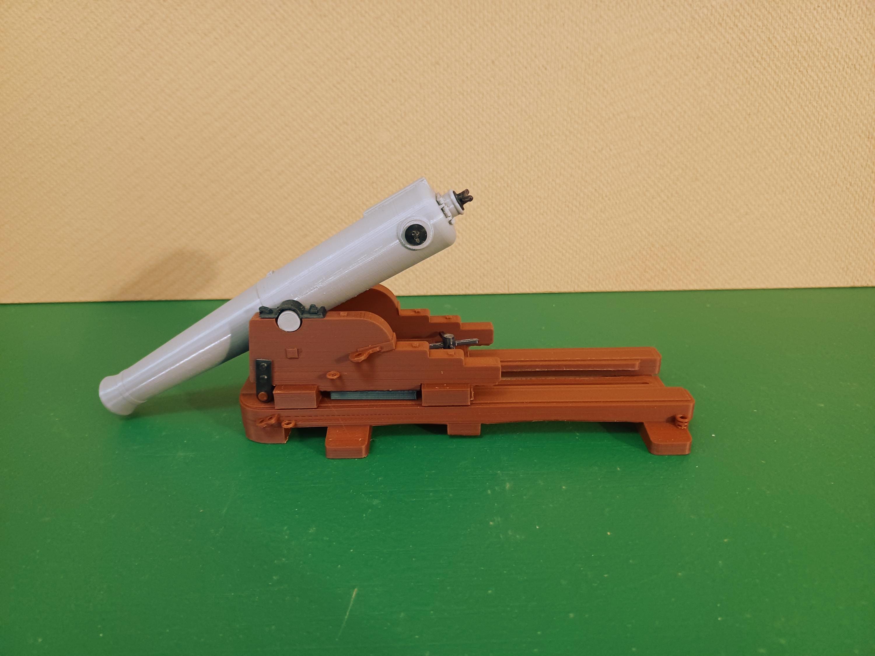 14 Inch Civil War Flat Car With Large Naval Cannon - Etsy