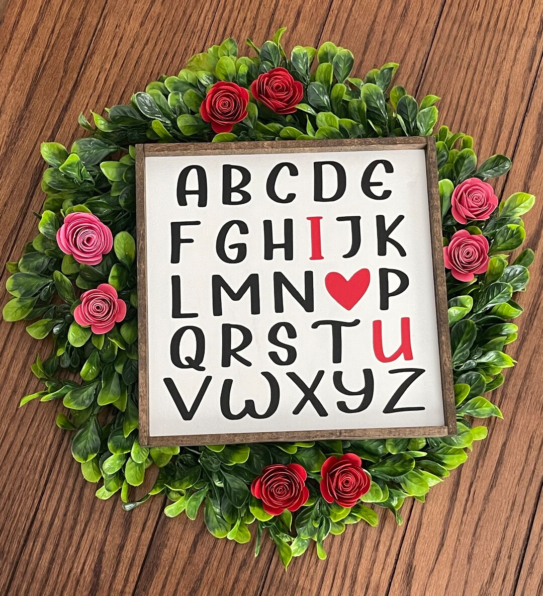 Wood Signs/i Love You/ Love Signs/ Valentines Day/ Gift for Her-him ...