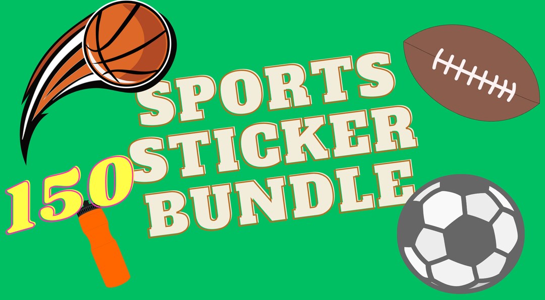Sports Digital Stickers Bundle - Etsy
