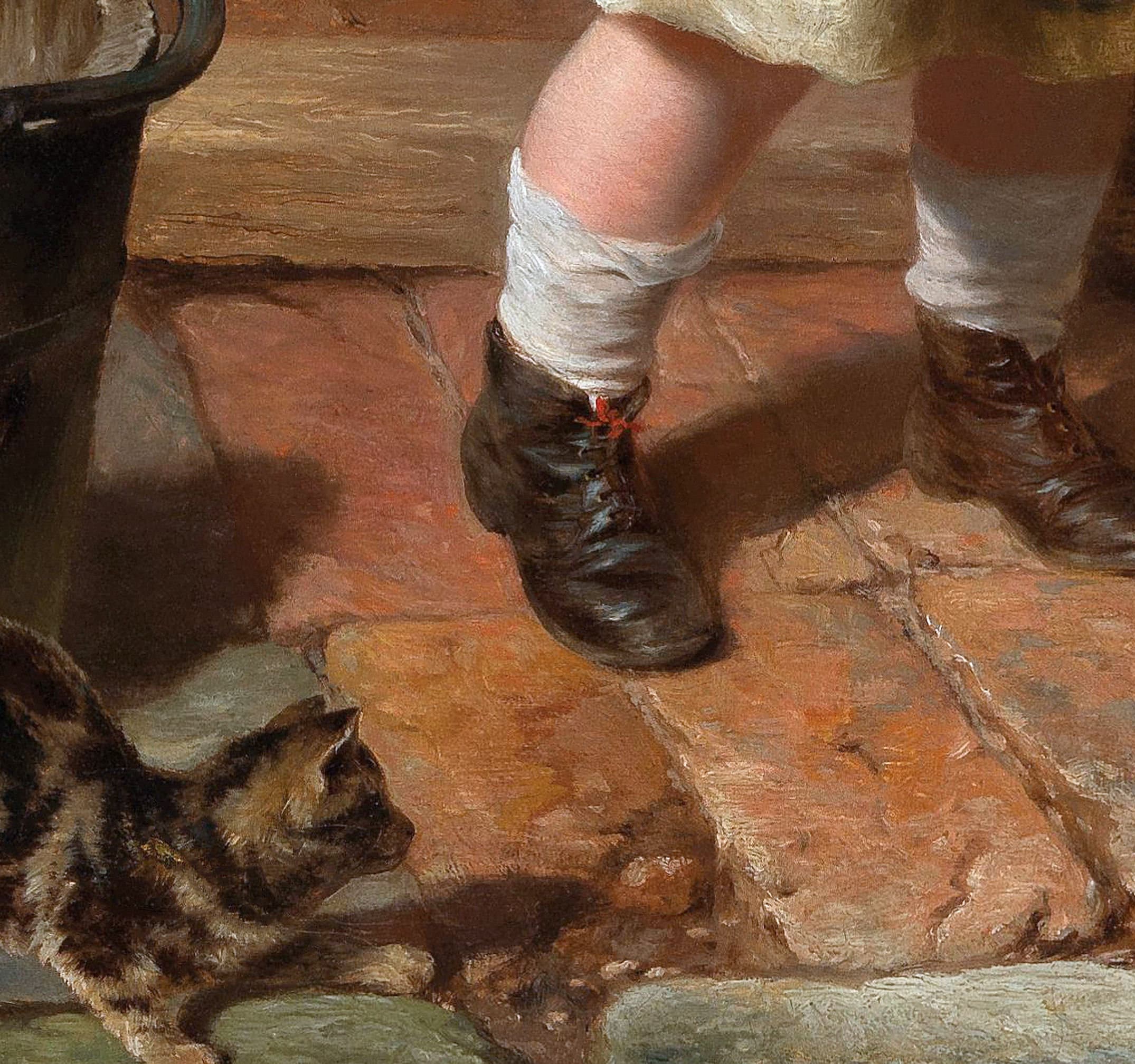 Printable Image From Original Oil Painting 1872 With Little Girl ...
