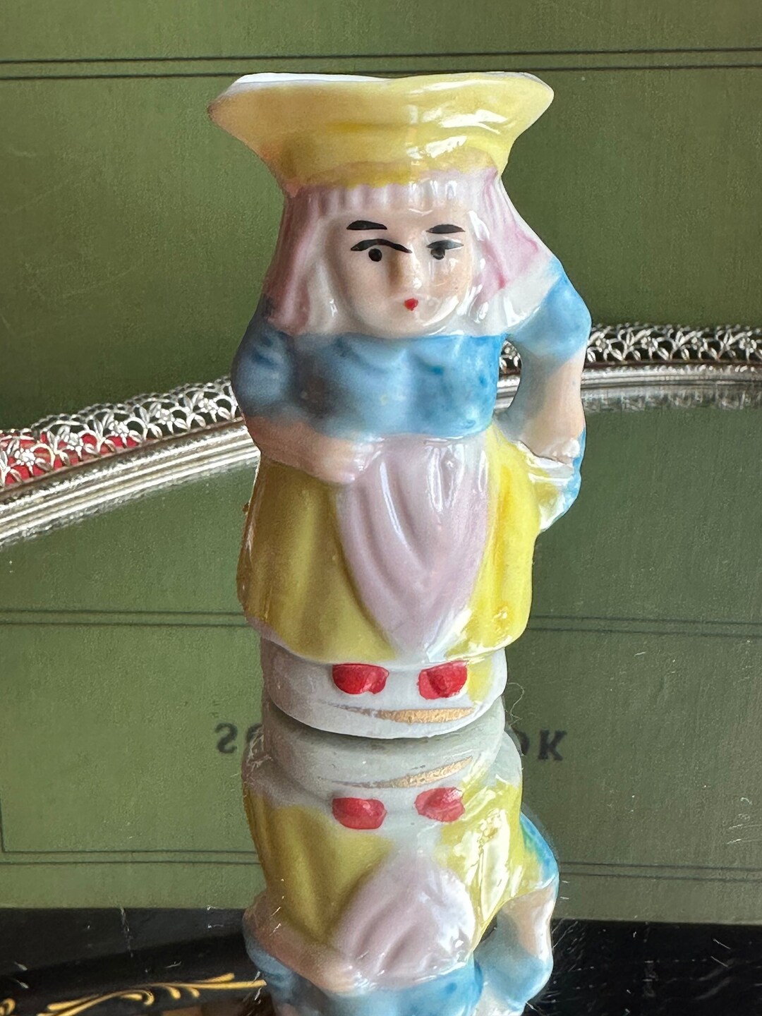 Vintage Mini Colonial Woman Toby Jug Figurine Collectable Decor - Etsy