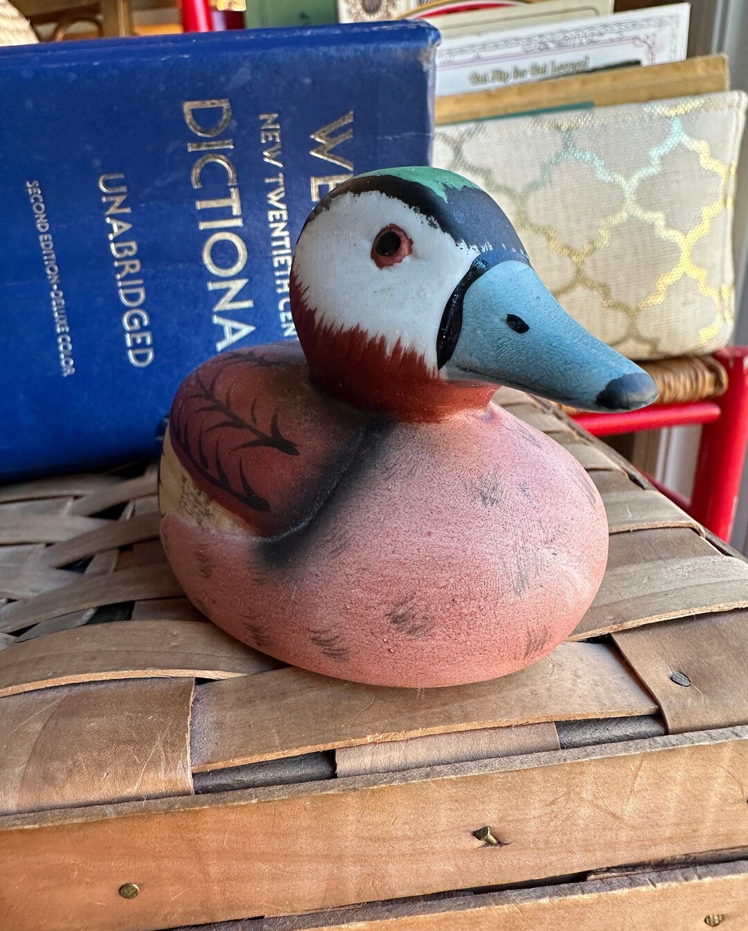 Vintage Jasco Ruddy Duck Figurine Vintage Home Decor Woodland - Etsy