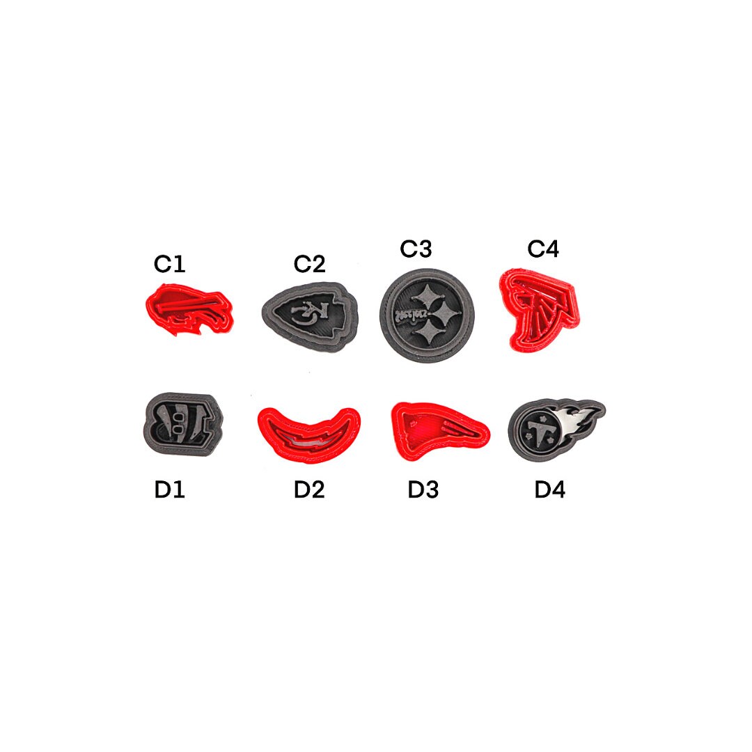 Polymer Clay Cutter Football Logo - Etsy
