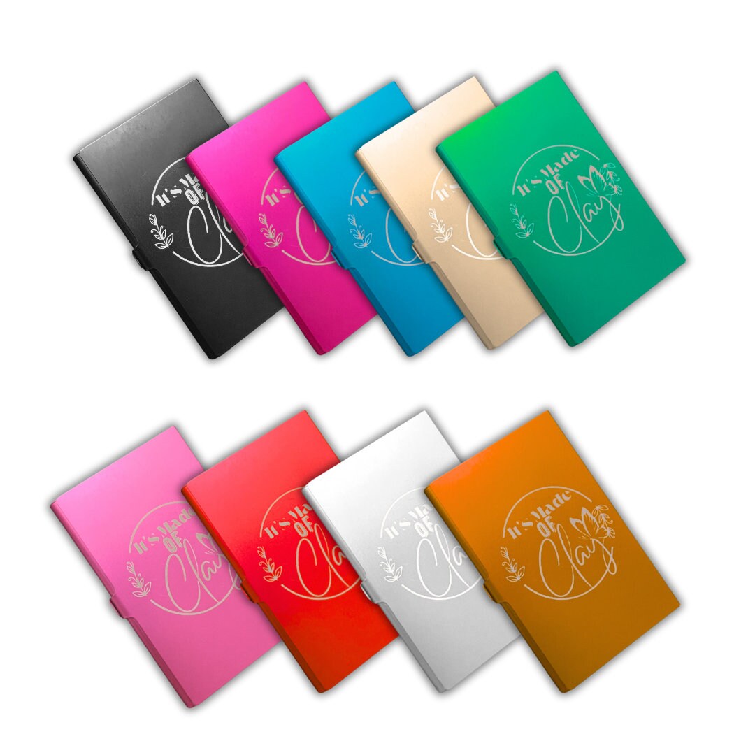Custom Business Card Holder, Personalized Business Card Case, Engraved ...