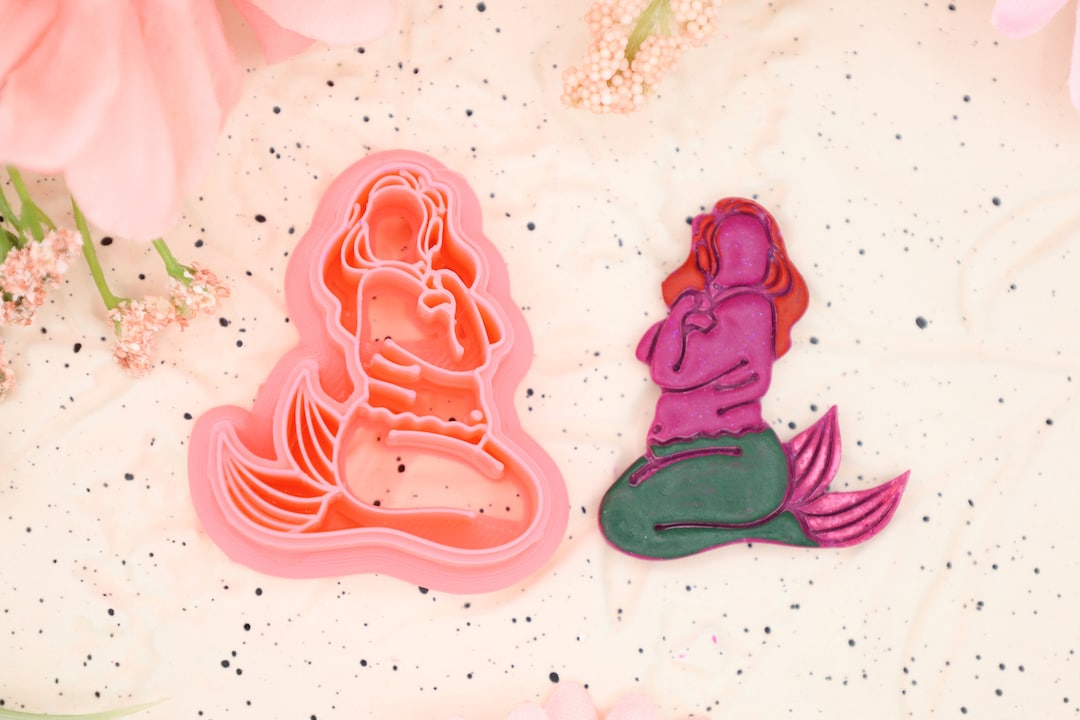 Plus Size Mermaid - Polymer Clay Cutter - Body Positivity - Etsy